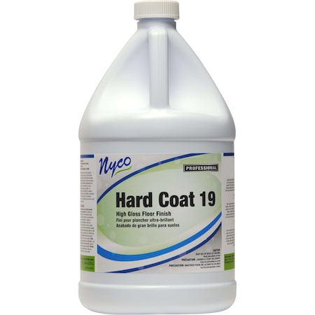 Nyco High Gloss Floor Finish And Seal, 1 gal. NL167-G4 | Zoro