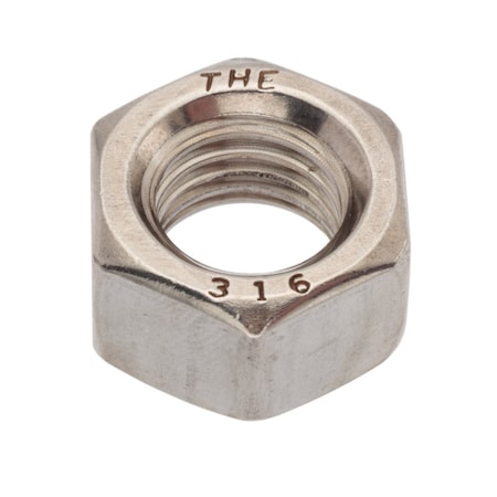 Ampg Hex Nut, 1/4"-20 Size, SS Grade 18-8 NUT20414C | Zoro