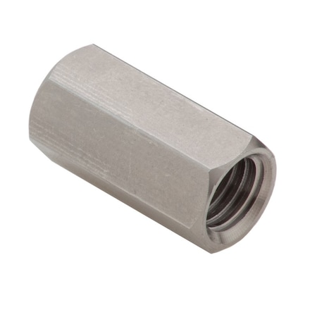 Ampg Coupling Nut Reducer, 1/4"-20 and 1/2"-13, Stainless Steel, Grade ...