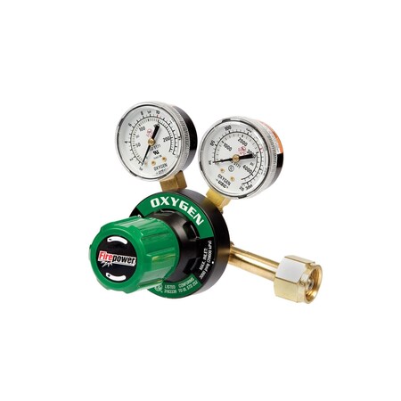 Firepower OxyFuel 250 Oxygen Regulator, 540 CGA, 1 0781-9826 | Zoro