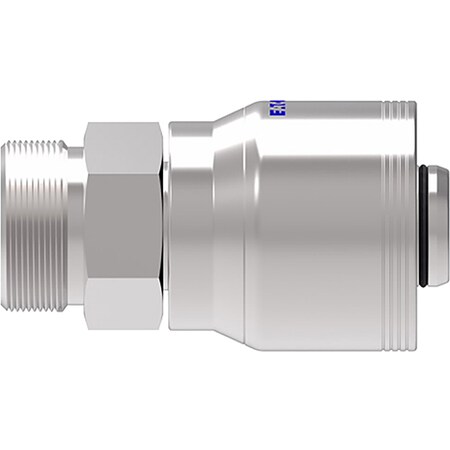 Weatherhead Series Crimp-On End Fitting, 4S/6S, 154 4SA16MR16 | Zoro
