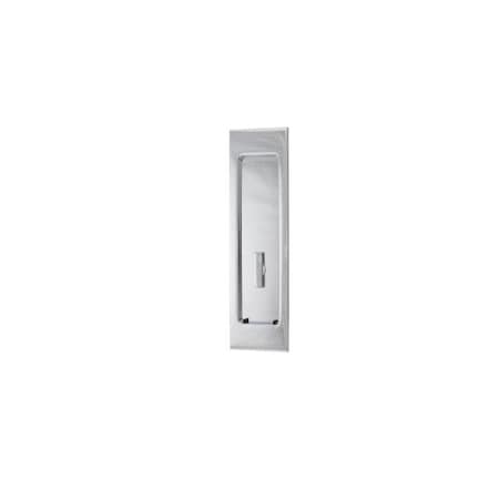 Baldwin Large Santa Monica Bright Chrome Sliding Door Locks Bright ...