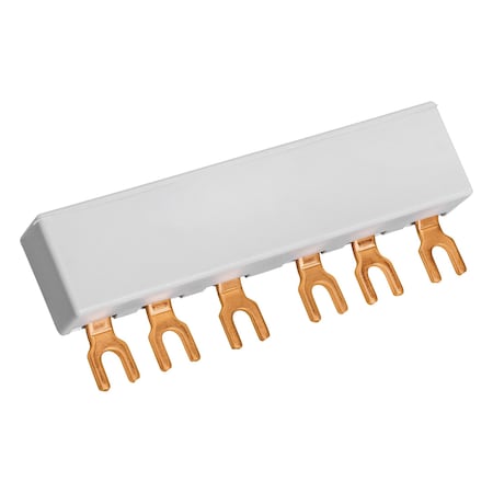 Mersen Busbar Connector, 30A Amp Range, 600V AC/DC Volt Rating, 3 Poles ...