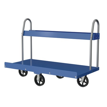 Vestil Panel Cart With Storage Tray 1000 lb Mold-On-Rubber Wheel 30 x ...