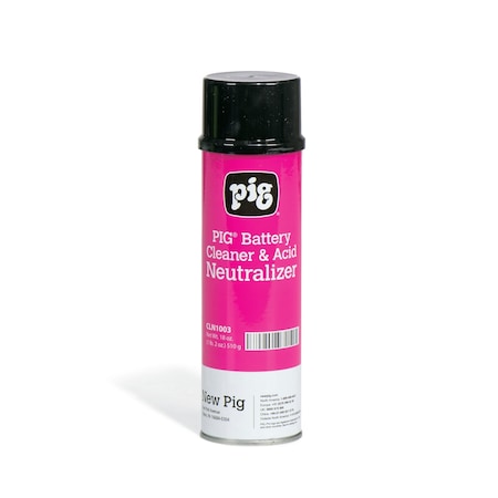 Pig Battery Acid Neutralizer, 18 fl oz, PK12 CLN1003 | Zoro