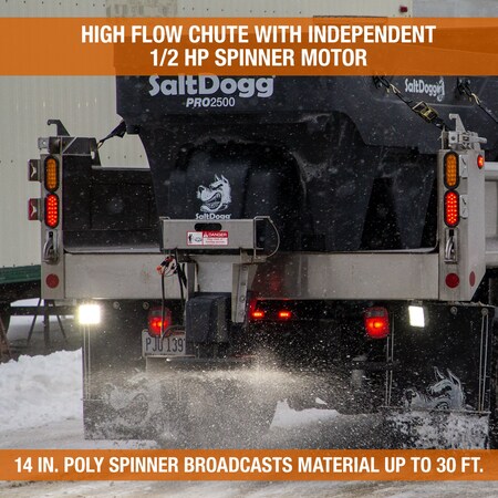Saltdogg Electric Hopper Spreader (PRO2500) | Zoro