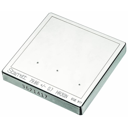 Starrett Rockwell Test Block for HR30N80 Scale PT05115 | Zoro