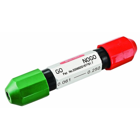 Starrett Color Coded Go/No-Go Gage Hndl, .061-.25" PT45250 | Zoro