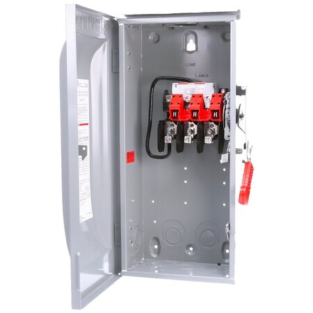 Siemens Nonfusible Safety Switch, Heavy Duty, 600V AC, 2PST, 100 A ...