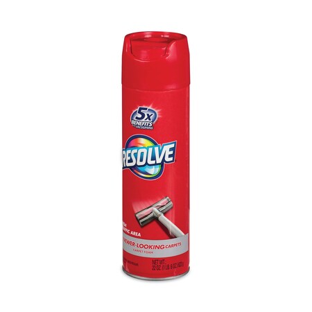Resolve Foam Carpet Cleaner, Foam, 22 oz Aerosol Spray 19200-00706 | Zoro