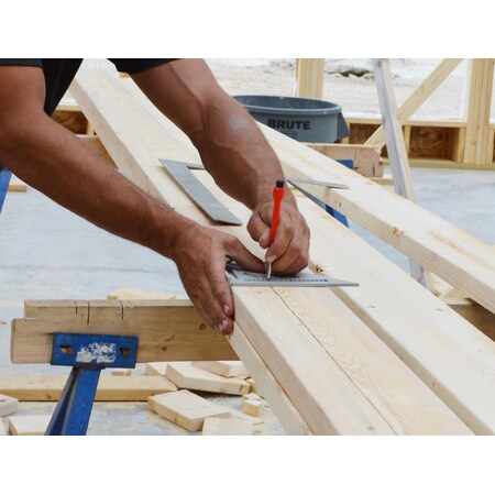 Johnson Level & Tool Rafter Angle Square, 7 In, Aluminum RAS-1B | Zoro