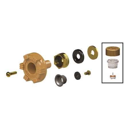 Woodford Manufacturing Metal Handle Repair Kit, 17, (10-Piece) RK-17MH ...