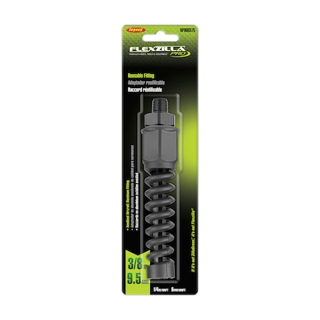 Flexzilla Pro Air Hose Reusable Fitting, 3/8" Barb RP900375 | Zoro