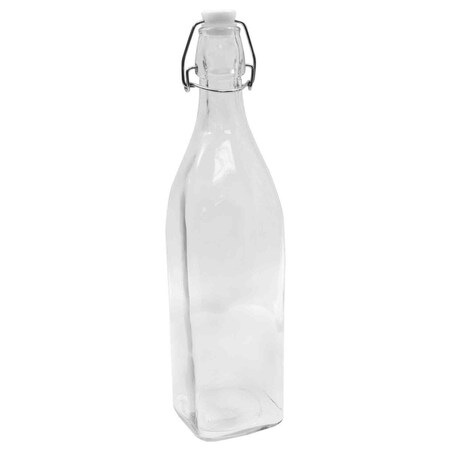 Tablecraft Resealable Prima Glass Bottle, 34 OZ RSB33 | Zoro
