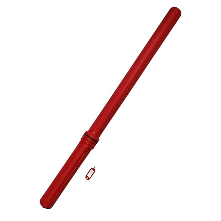 Blue Demon Rod Storage Tube, 2"X 36"Red RST-36-RED | Zoro