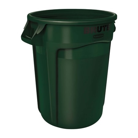 Rubbermaid Commercial 55 gal. Trash Can, Green RUB355CG | Zoro