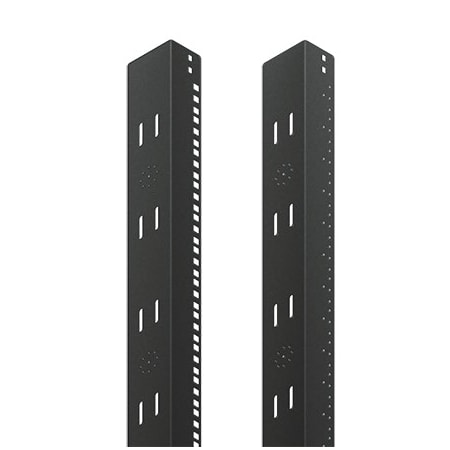 Nvent Hoffman Rack Angles, Fit Pc Cabinet, Black, Stee ERA1910TPL | Zoro
