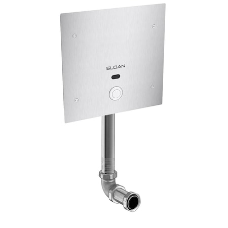 Sloan Automatic Flush Valve, 1.28 gpf gpf, Rough Brass, 1 in IPS, 1 1/2 ...