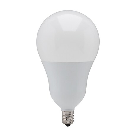 Satco 9.8W A19 LED Light Bulb - Candelabra Base - Frost Finish S21805 ...