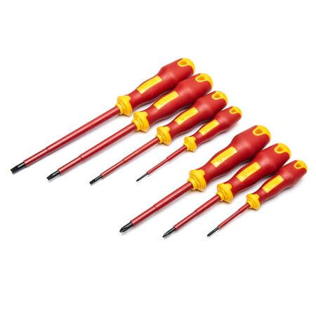 Sata T-Series VDE Insulated Screwdriver Set, ST09303 | Zoro
