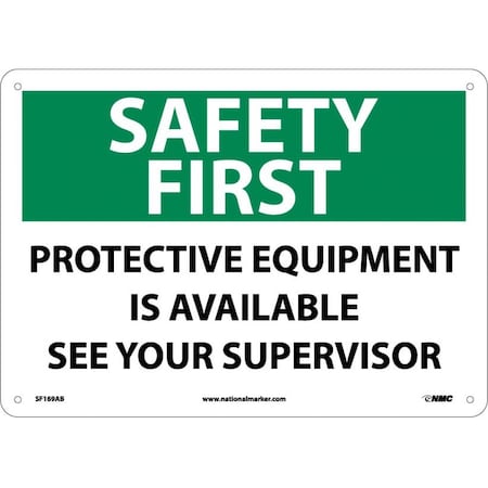 Nmc Safety First Ppe Equipment Available Sig, 10 in Height, 14 in Width ...