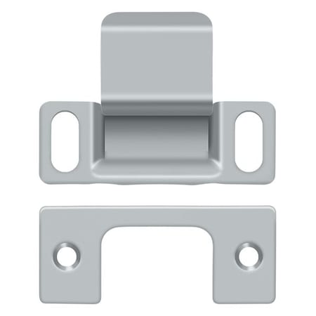 Deltana Strike Plate, Dust Cup, Adjustable, 2-3/4" X 1-1/4" Satin ...