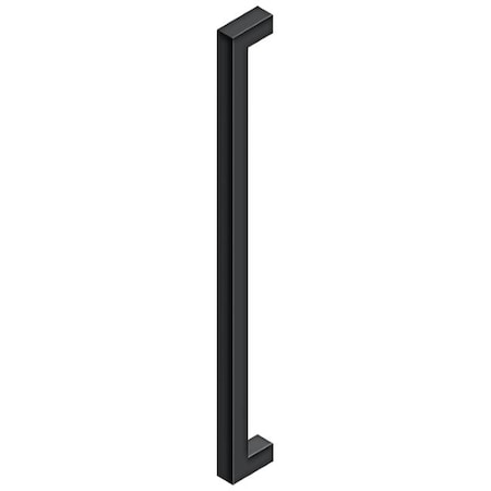 Deltana Single Side Contemporary Pull Black 24" SSP2410U19 | Zoro