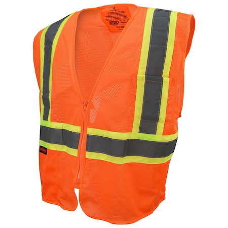 Radians Hi-Vis Self Extinguishing Vest with Two-Tone Trim 4XL Class 2 ...