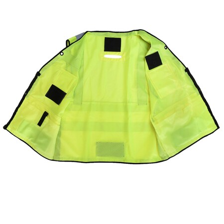 Radians Safety Tether Vest, Heavy Duty, Green, M SV59ZT-2ZGD-M | Zoro