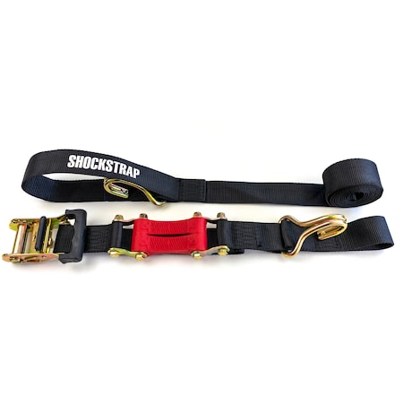 Shockstrap Tie Downs Ratchet Tie Down Strap, 9 ft 9RSBKP | Zoro