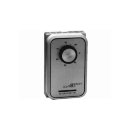 Johnson Controls Line Voltage Thermostat, Thermostat, Close on Rise, 40 ...