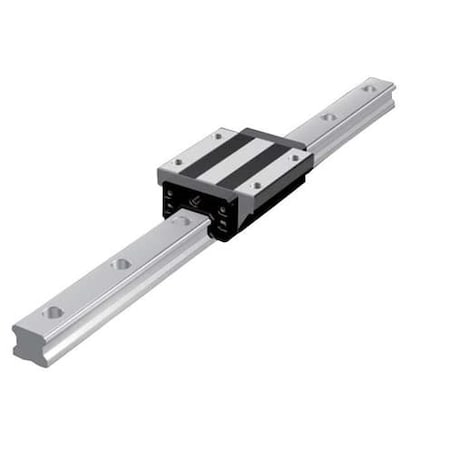 Thk Linear Guide Rail, 640 mm L, 23 mm W SHS25-640L | Zoro
