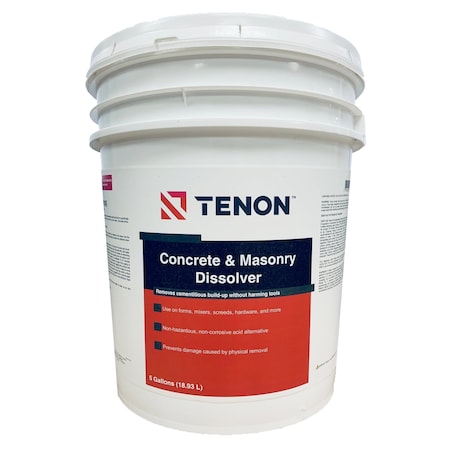 Tenon Concrete & Masonry Dissolver - 5 Gal Pail 120912 | Zoro