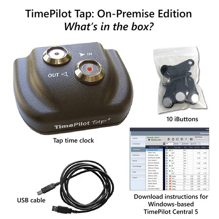Timepilot Portable Time Clock System Starter Kit 4880 | Zoro