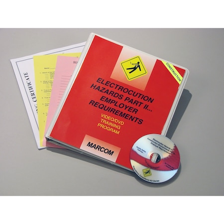 Marcom DVD Program Kit, Electrocution Hazard V0003699ET | Zoro