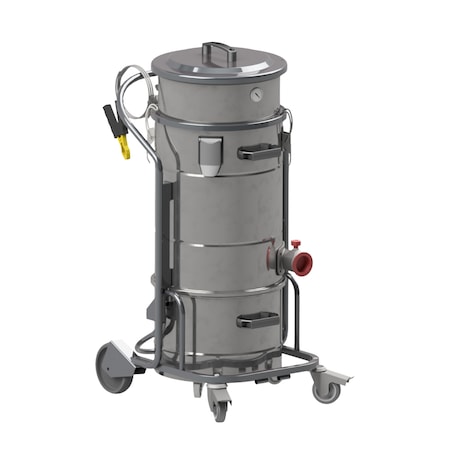 Delfin Industrial Air Powered Professional Dry Vacuum Atex AIREX 20 DS ...