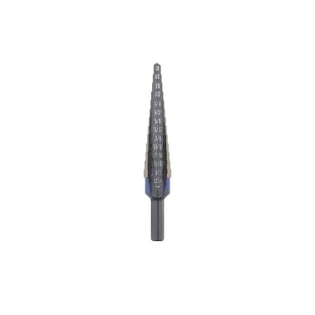 Irwin Unibit Colbalt Step Drill, No 1 VGP10231CB | Zoro