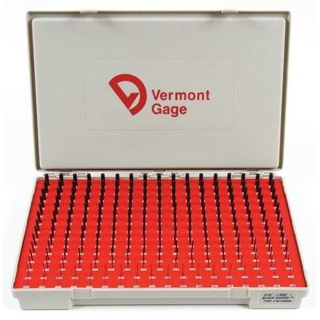 Vermont Gage Pin Gauge Set, Tool Steel, 240 pcs. 901400300 | Zoro