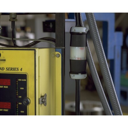 Hubbell Locking Plug, 30 A, 480V AC, 3 Poles, 3 Phase, 4 Blades, L16 ...