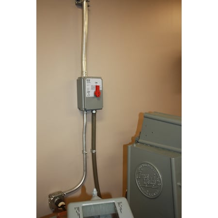 Hubbell HBLDS10 600VAC Enclosed Single Throw Disconnect Switch 3PST ...
