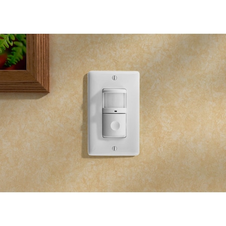 Hubbell Wiring Device-Kellems Occupancy Sensor, PIR, 1200 sq ft, White ...