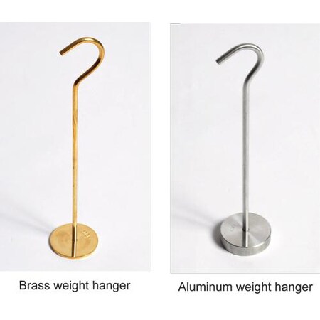 United Scientific Weight Hanger, 50G, Brass WHNG50B | Zoro