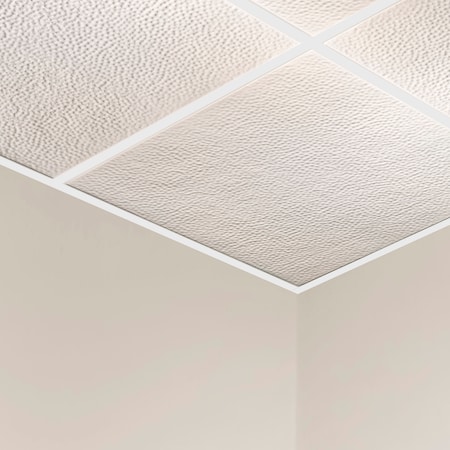 Great Lakes Tin Chicago Ceiling Tile, 24 in W x 24 in L, 15/16 in Grid ...