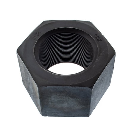 Ampg Heavy Hex Nut, 3-1/2"-8, Steel, Grade 2H, Plain, 3-7/16 in Ht ...