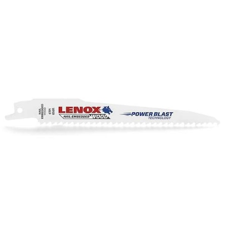 Lenox 6 in x 6 TPI Reciprocating Saw Blade Combo Pack, LENOX ...