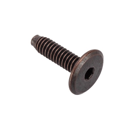 Ampg 1/4"-20 x 100 mm Hex Low Profile Machine Screw, Bronze Plated ...