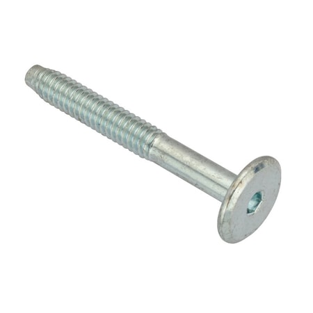 Ampg 1/4"-20 x 50 mm Hex Low Profile Machine Screw, Zinc Plated Steel ...