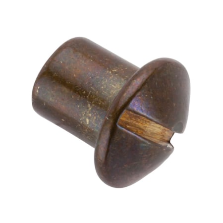 Ampg Barrel Nut, #8-32, 1/4 in Brl Lg, 1/4 in Brl Dia, Brass Unfinished ...