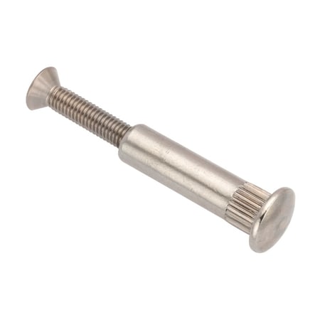 Zoro Select Arch Barrel, #10-32, 1 3/16 in Brl Lg, 5/16 in Brl Dia, 316 ...