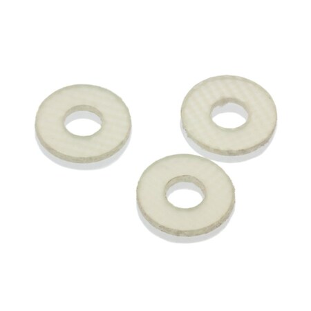 Zoro Select Flat Washer, For Screw Size #4 , Fiberglass Green Tan ...
